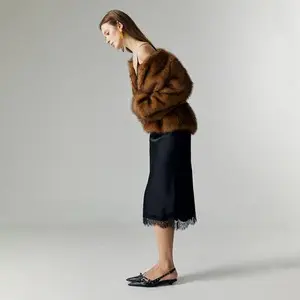ATS Althea Satin Lace Skirt