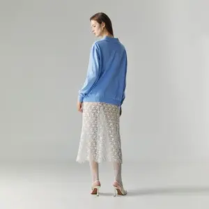 ATS Nara Knit Top - Blue