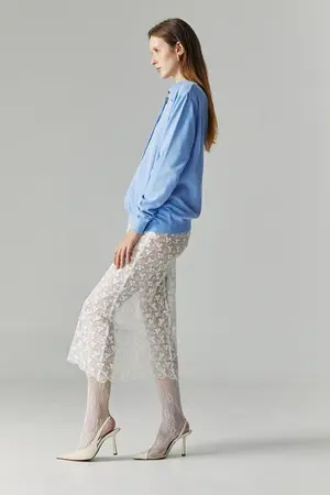 ATS Nara Knit Top - Blue