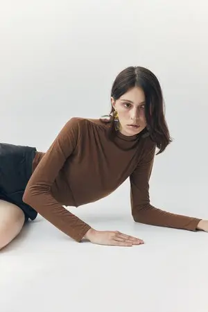ATS Wren Faux Leather Shorts