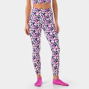 TAVI High Waisted 7/8 Legging - Cabana