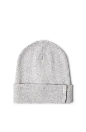 Brunello Cucinelli Knit Beanie - Light Grey