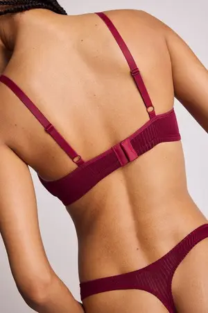 NEGATIVE UNDERWEAR Whipped Dipped Thong - Cassis