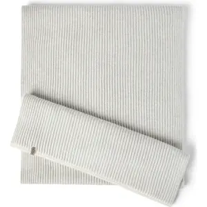 Brunello Cucinelli Knit Scarf - Light Grey