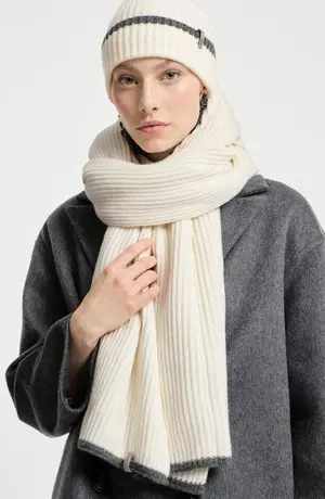 Brunello Cucinelli Knit Scarf - Panama