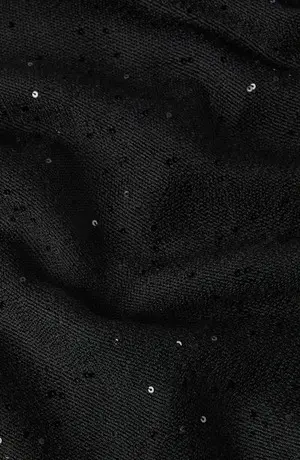 Brunello Cucinelli Cashmere And Silk Diamond Yarn Scarf - Black