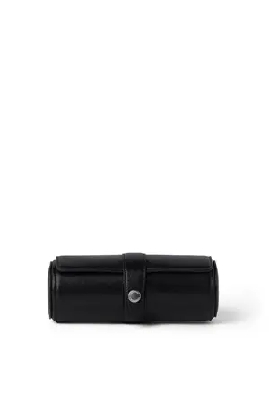 Brunello Cucinelli Grained Leather Watch Box - Black