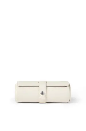 Brunello Cucinelli Calfskin Watch Case - Chalk