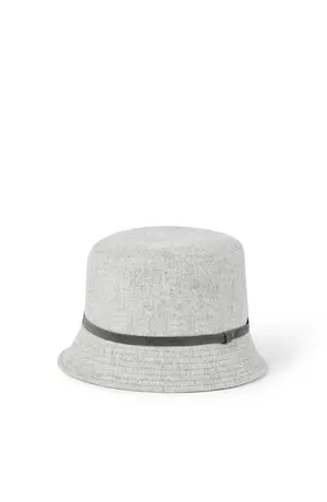 Brunello Cucinelli Bucket Hat - Light Grey
