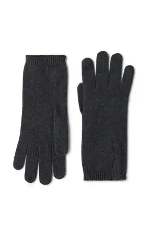 Brunello Cucinelli Knit Gloves - Anthracite