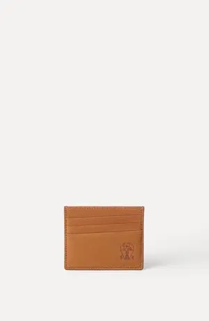 Brunello Cucinelli Nubuck Card Holder