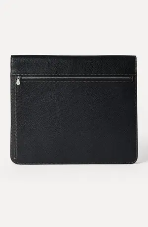 Brunello Cucinelli Grained Calfskin Document Holder