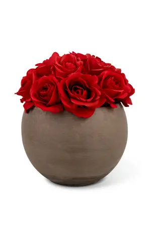 COCOBELLA Sabine Realtouch Rose Arrangement - Ruby