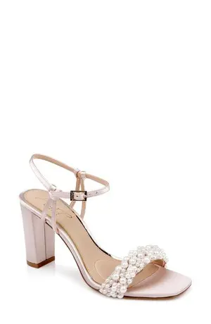 Badgley Mischka Mid Heel Sandals For Women
