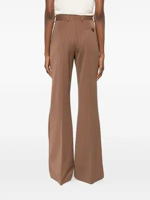 Stella McCartney Wool Flared Leg Trousers