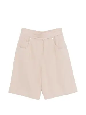 Brunello Cucinelli Cotton Bermuda Shorts - Brown