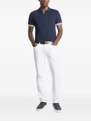 FAY Polo Shirt With Logo - Blue