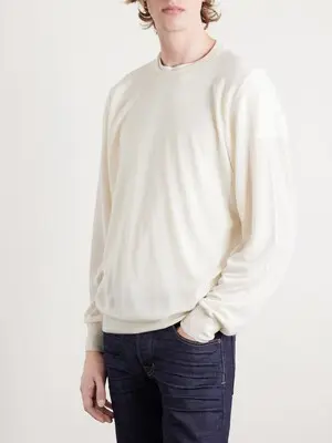 TOM FORD Cashmere Crewneck Sweater - Neutrals
