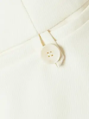 Stella McCartney Wool-twill Flared Pants - Neutrals