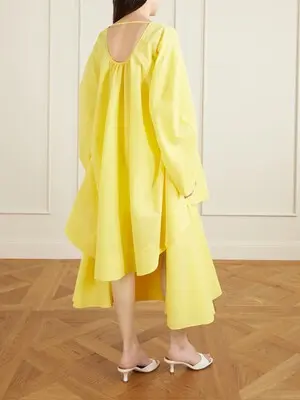Jacquemus Paysan Oversized Mini Dress - Yellow