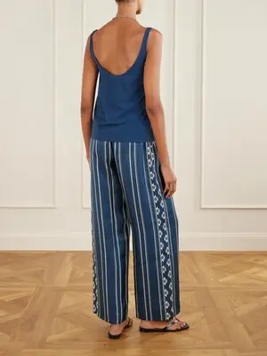 ERES Anae Stretch-jersey Tank - Blue