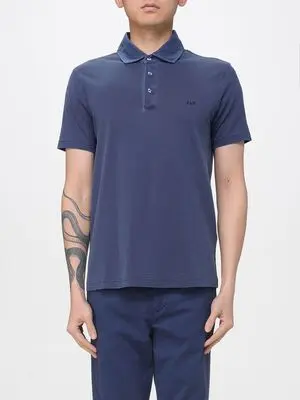Fay Short Sleeve Polos For Men