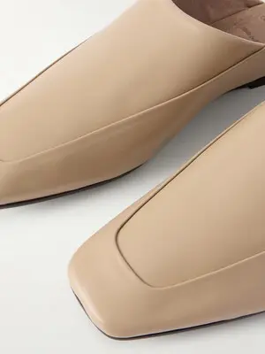 Brunello Cucinelli Leather Slip-on Mules