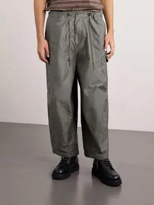 Needles Hd Bdu Tapered Cotton-twill Cargo Trousers