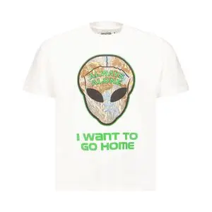 ANTI SOCIAL SOCIAL CLUB Redneck Alien With Glow Tee - White
