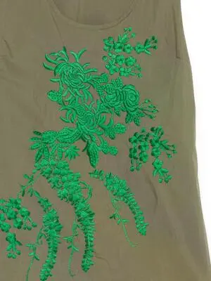 P.a.r.o.s.h Embroidered Top - Green