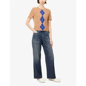 ME+EM Patch-pocket Straight-leg Denim Jeans