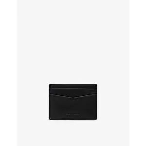 ALLSAINTS Delph Embossed Leather Card Holder - Black