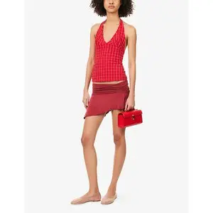 PEACHY DEN Jersey Skort - Sandstone