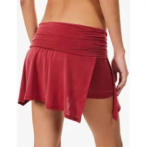 PEACHY DEN Jersey Skort - Sandstone