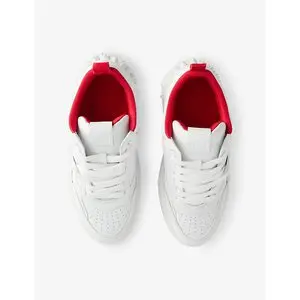 CHRISTIAN LOUBOUTIN Astroloubi Leather Trainers - White