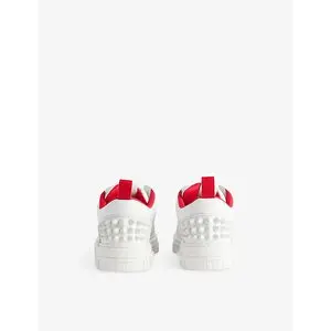 CHRISTIAN LOUBOUTIN Astroloubi Leather Trainers - White