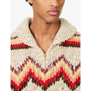 Visvim Cowichan Hand-knit Wool Cardigan