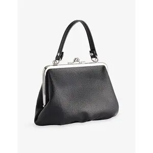 VIVIENNE WESTWOOD Granny Frame Faux-leather Top-handle Bag