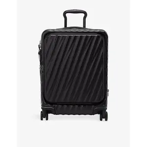 Tumi 19 Degree Front Access Large Expandable Carry-on Suitcase 55cm - Black Texture