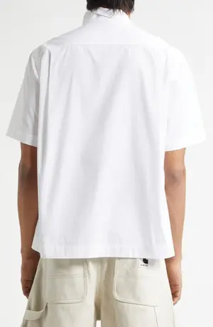 Sacai Poplin Camp Shirt