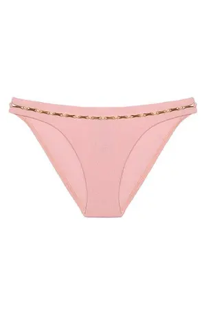 VIX PAULA HERMANNY Bell Basic Bikini Bottoms - Pink