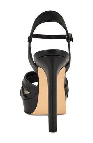 Nine West Windee Ankle Strap Platform Sandal - Black