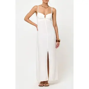 L*Space Chara Maxi Cover-up Dress - Cream