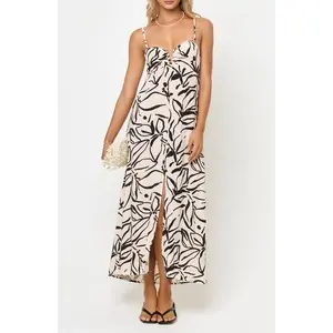 L*Space Chara Maxi Cover-up Dress - Heavy Petal