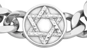 ST. MORAN Star Of David Chain Choker Necklace