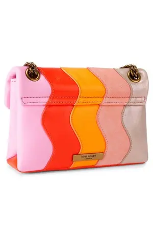 Kurt Geiger Mini Kensington Convertible Leather Crossbody Bag