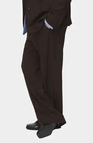 Mango Straight-leg Trousers - Chocolate