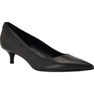 Calvin Klein Roxanna Pointed Toe Kitten Heel Pumps