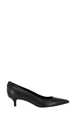 Calvin Klein Roxanna Pointed Toe Kitten Heel Pumps