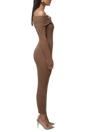 JLUXLABEL Kira Ribbed Midi Dress